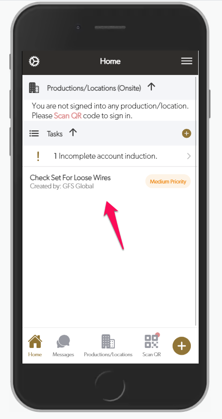 How to complete a task assigned to you via the SetConnect Mobile App - SetConnect Help Center