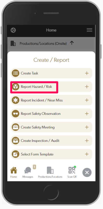 How to report a Hazard/Risk from the SetConnect Mobile App - SetConnect ...