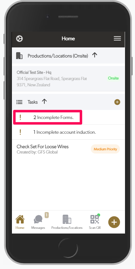 How to Access and Complete Forms via the SetConnect Mobile App ...